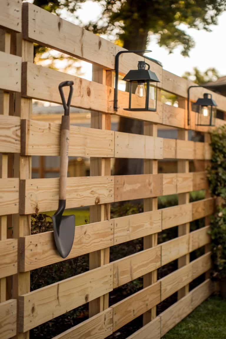 30 Stylish Pallet Fence Ideas for a Beautiful and Functional Yard