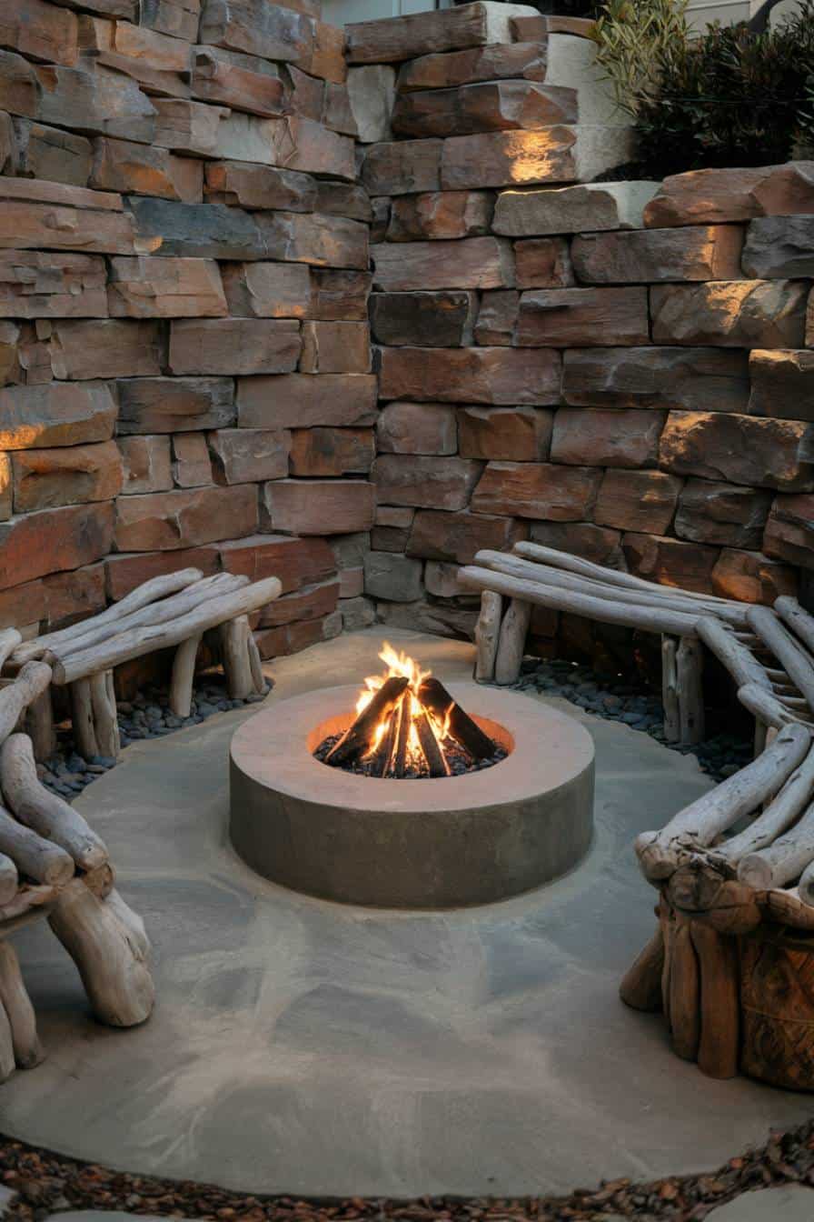46 Creative Sunken Firepit Ideas To Warm Up Your Backyard