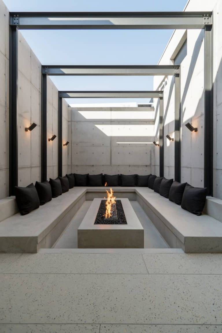 46 Creative Sunken Firepit Ideas To Warm Up Your Backyard