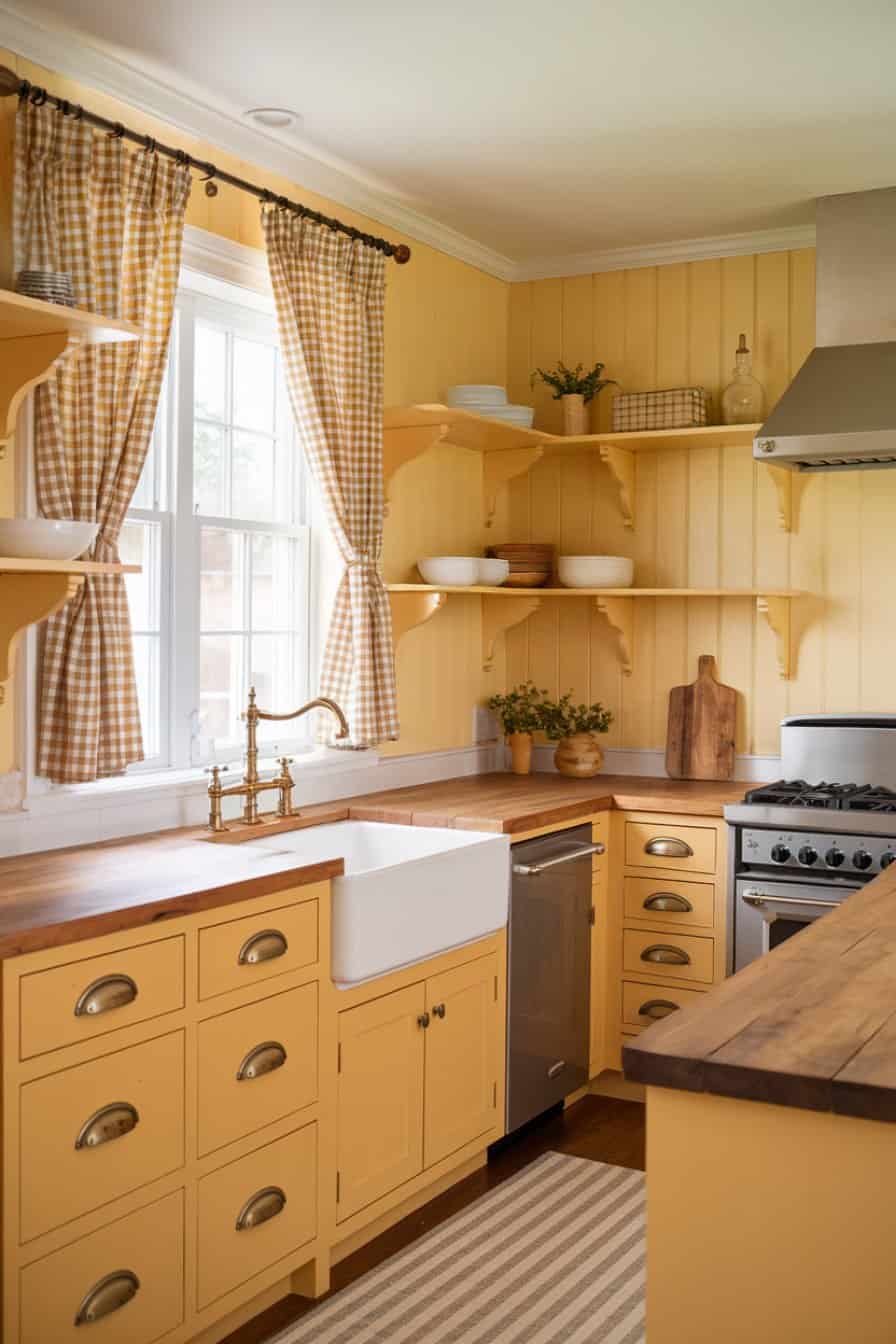 30 Yellow Kitchen Ideas for a Sunny and Stylish Space!
