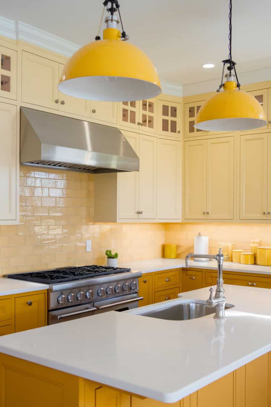 30 Yellow Kitchen Ideas for a Sunny and Stylish Space!