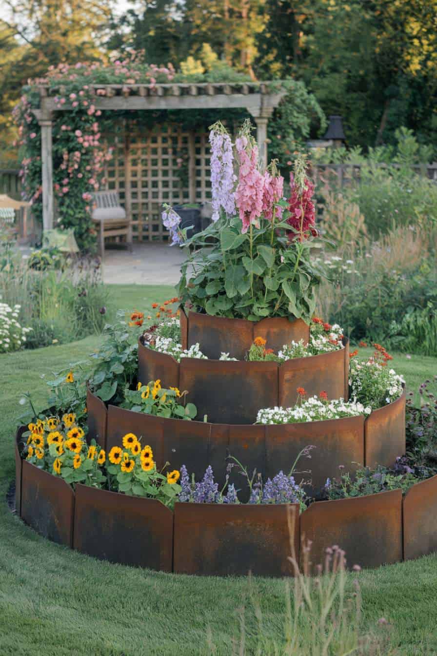 50 Stunning Flower Bed Ideas for a Magical Garden