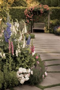 50 Stunning Flower Bed Ideas for a Magical Garden
