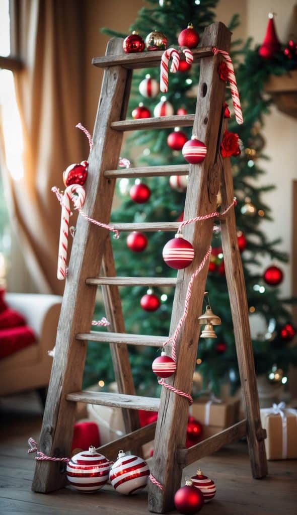 27 Ladder Christmas Tree Ideas: Unique Alternative DIY Trees