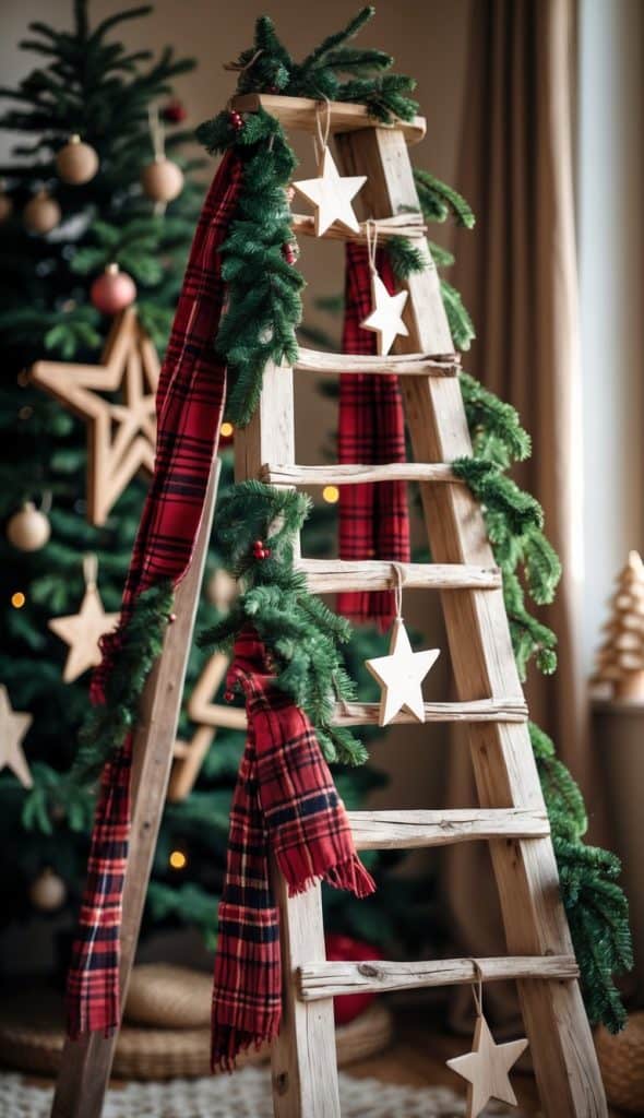 27 Ladder Christmas Tree Ideas: Unique Alternative DIY Trees