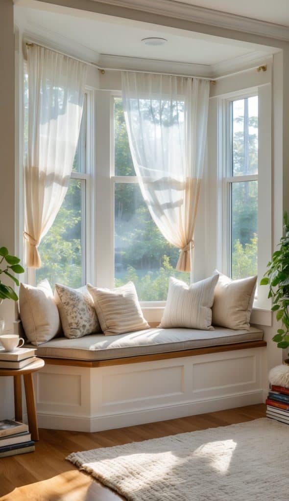 23 Living Room With Bay Window Ideas: Brighten Up Your Space