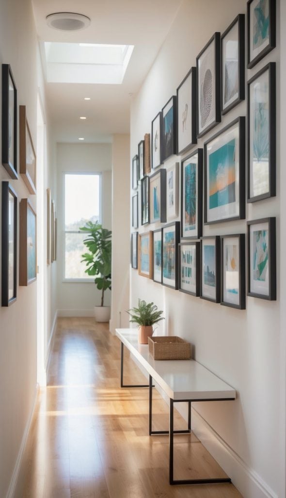 36 Hallway Photo Wall Ideas: Showcase Art and Memories in Style