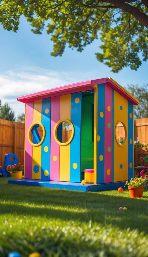 23 Outdoor Playhouse Decor Ideas for Kids’ Dream Spaces
