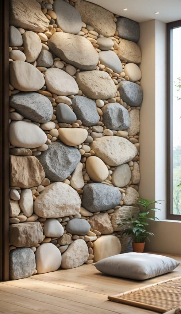 28 Interior Stone Wall Ideas To Level Up Your Home Decor