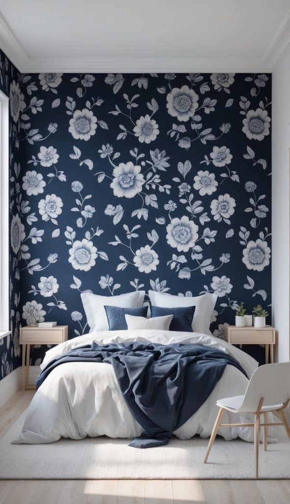 29 Navy Blue Bedroom Ideas To Refresh Your Sleep Space