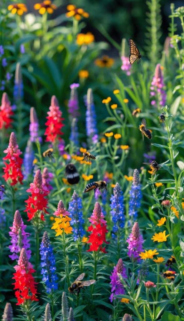 24 Pollinator Garden Ideas To Attract Bees and Butterflies