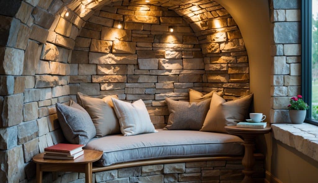 28 Interior Stone Wall Ideas To Level Up Your Home Decor
