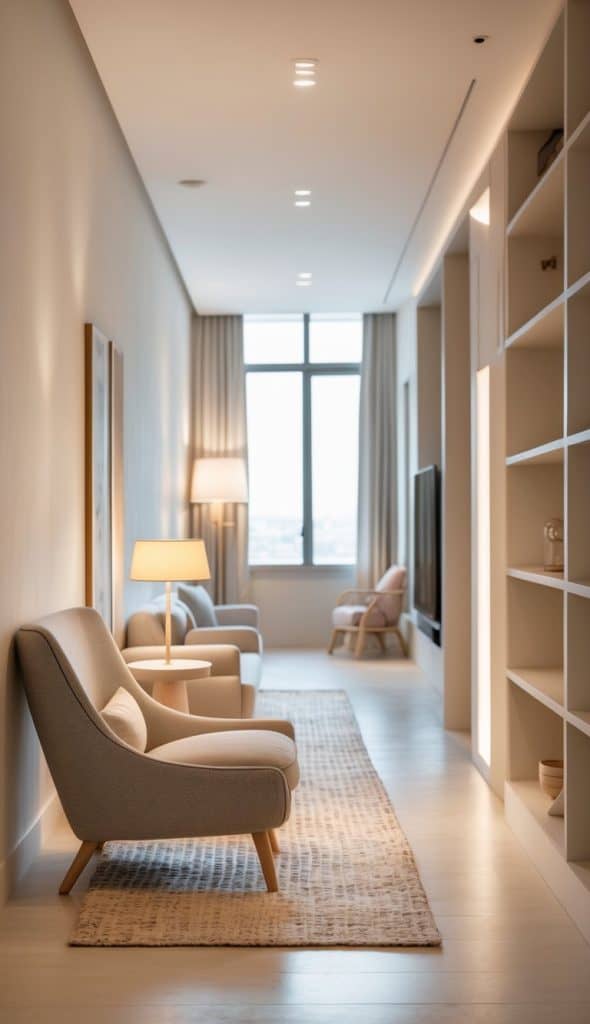 30 Long Narrow Living Room Layout Ideas To Optimize Every Inch