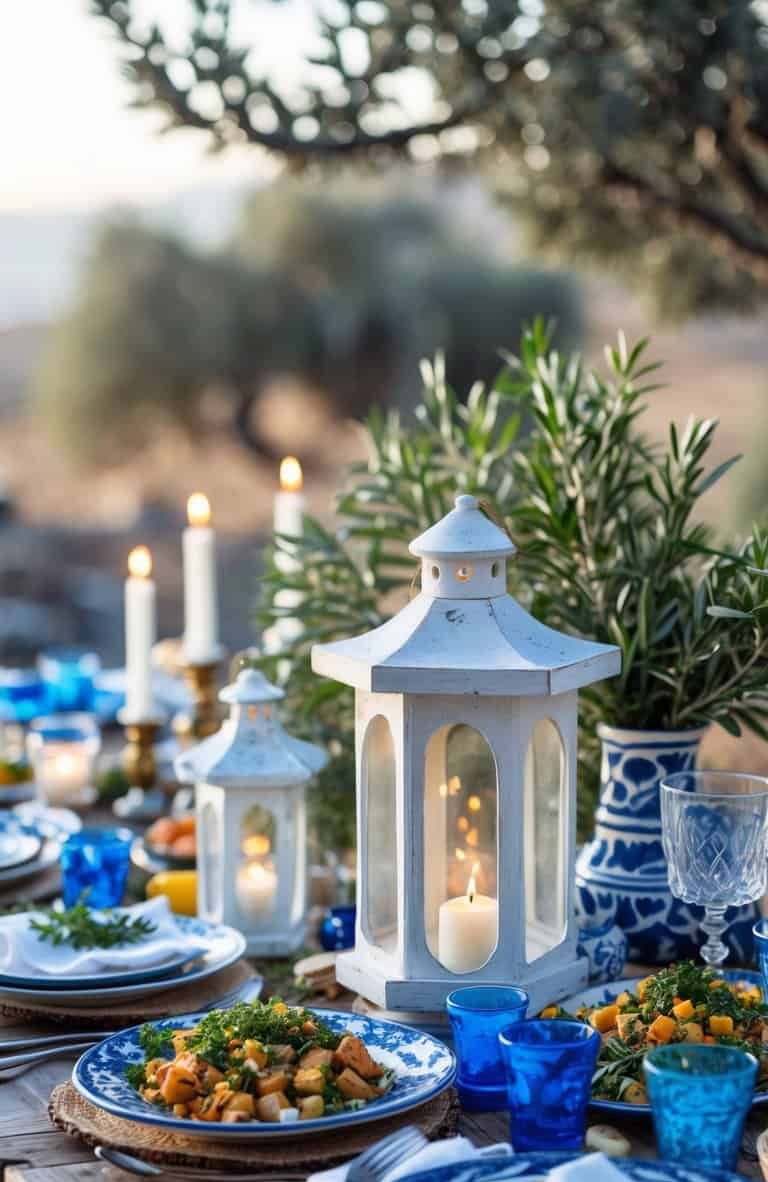 40 Greek Tablescape Ideas: Aegean and Mediterranean Vibes