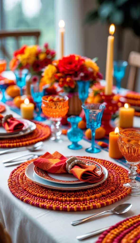 34 Colorful Tablescape Ideas Full of Style and Fun
