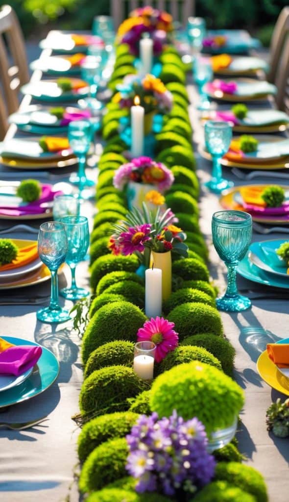 34 Colorful Tablescape Ideas Full of Style and Fun