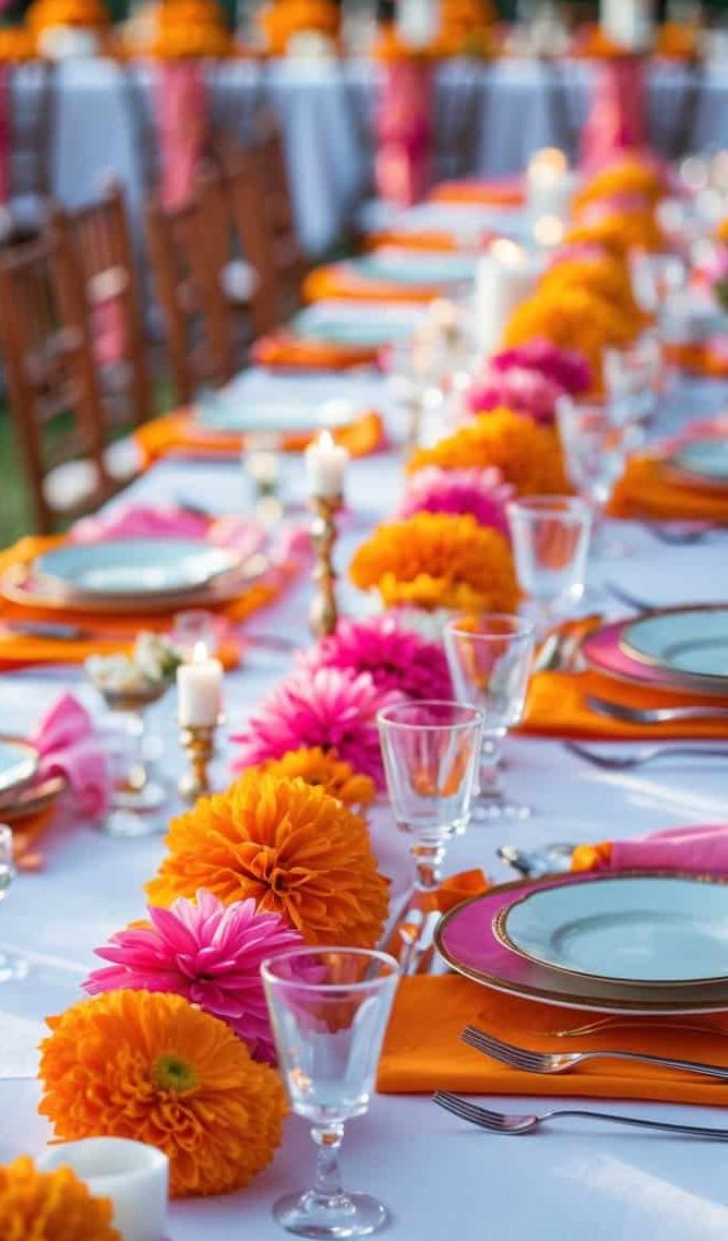 34 Colorful Tablescape Ideas Full of Style and Fun