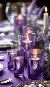 33 Purple Tablescape Ideas for Bold Celebrations