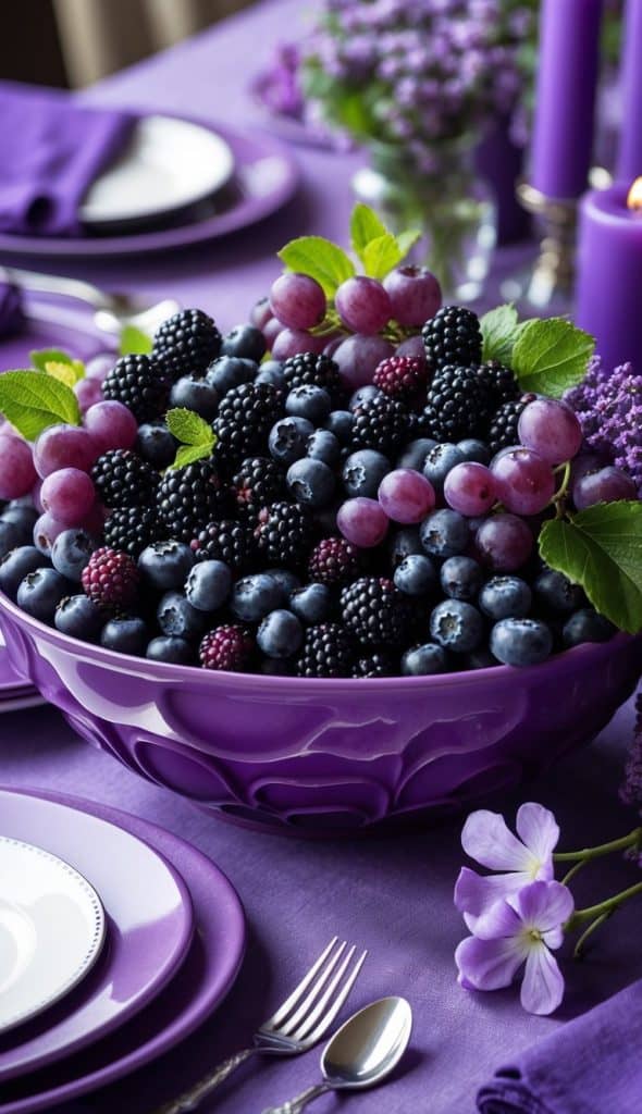 33 Purple Tablescape Ideas for Bold Celebrations