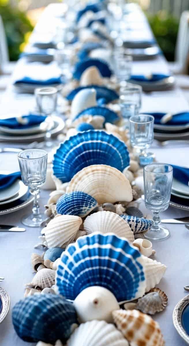 36 Blue Tablescape Ideas for Cool, Serene Celebrations