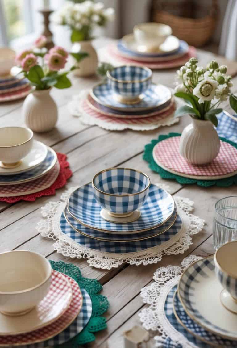33 Gingham Table Ideas for Cozy, Vintage Gatherings