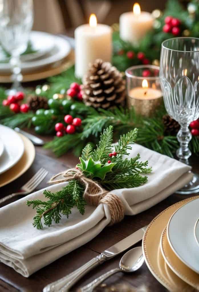 30 Traditional Christmas Tablescape Ideas for Nostalgic Holidays