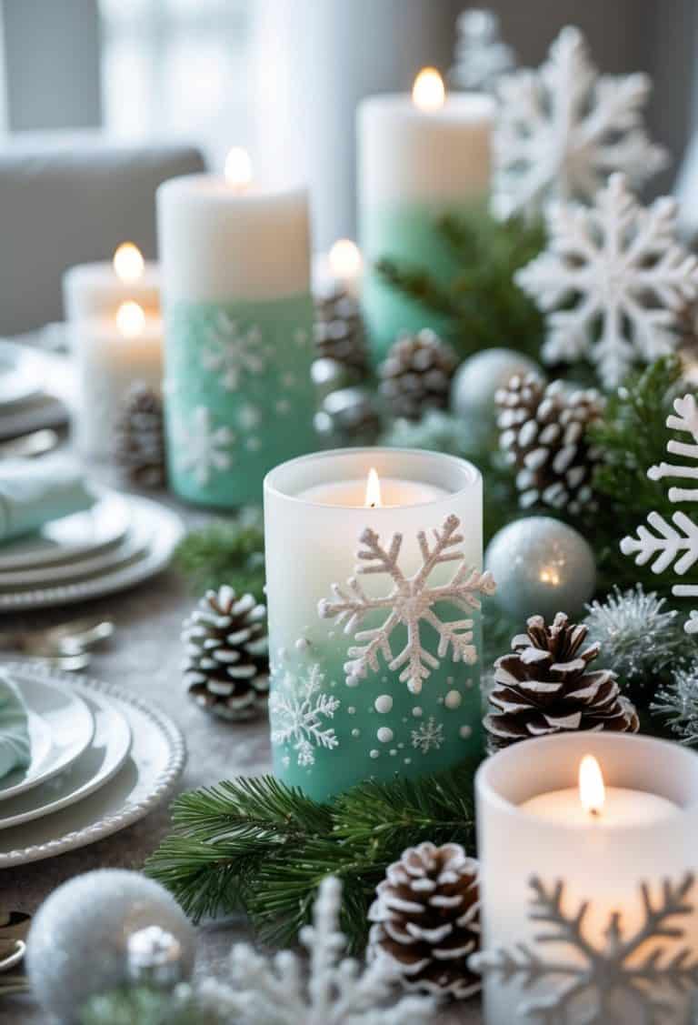 24 Snowflake Tablescape Ideas for a Winter Wonderland Celebration