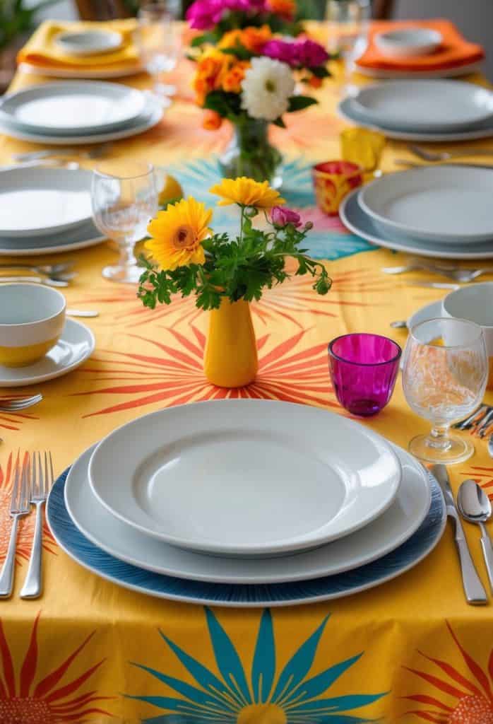 34 Colorful Tablescape Ideas Full of Style and Fun
