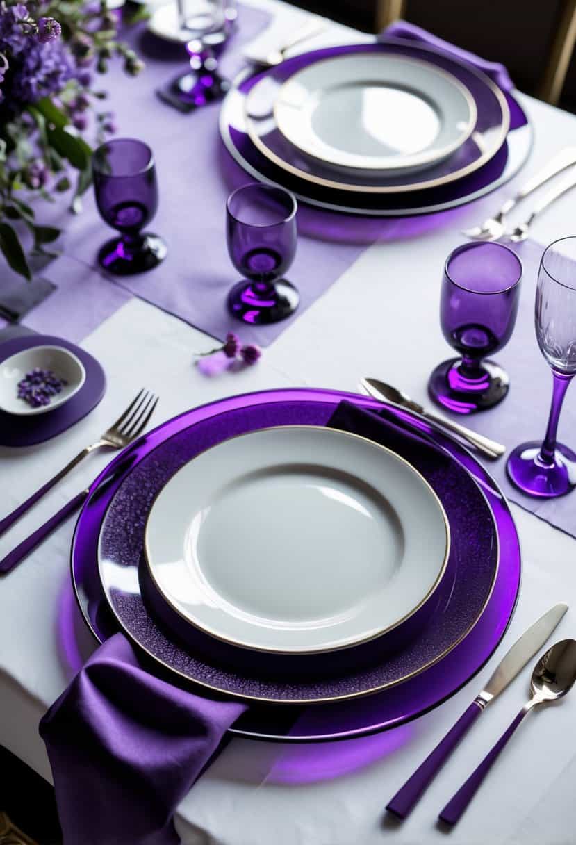22 Purple Tablescape Ideas for Bold Celebrations