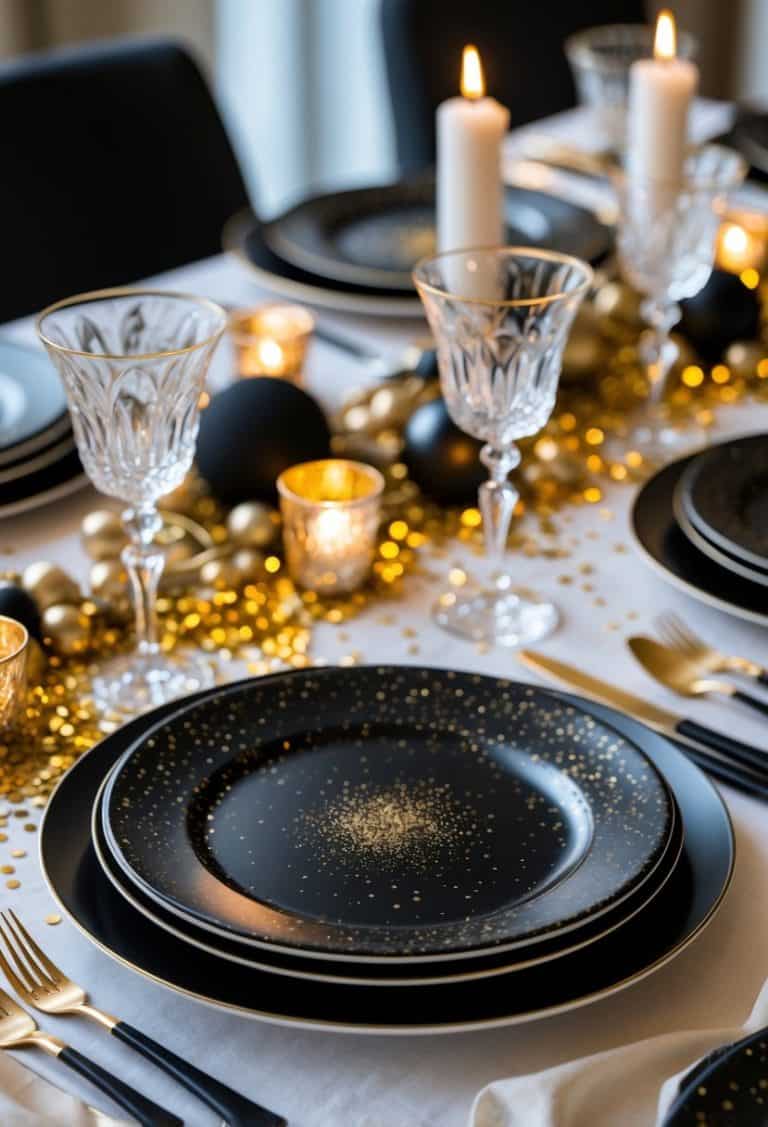 28 New Year's Eve Tablescape Ideas for a Festive Countdown