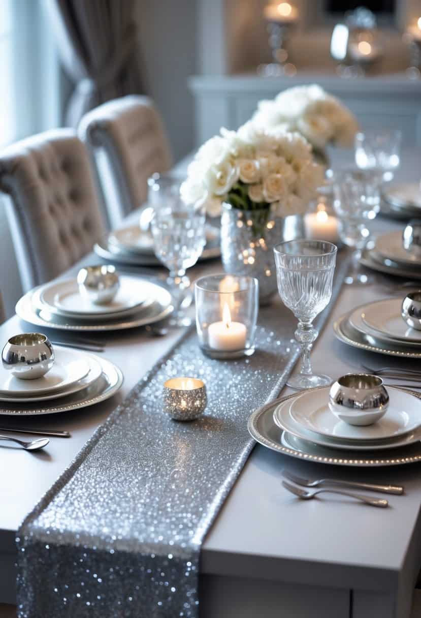 26 Silver Tablescape Ideas for a Dazzling Celebration