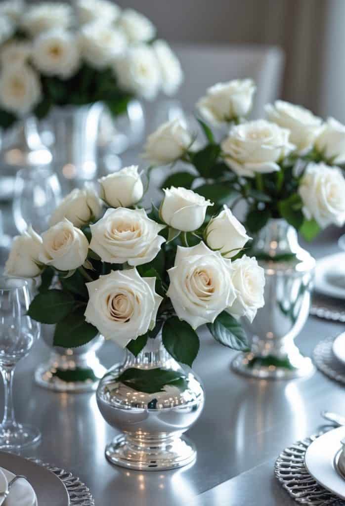 26 Silver Tablescape Ideas for a Dazzling Celebration