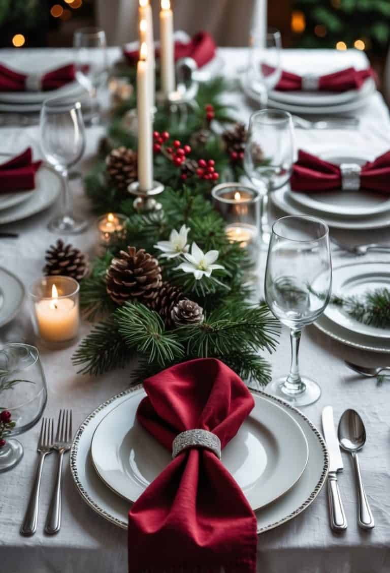 25 Winter Dinner Party Tablescape Ideas for Warm Gatherings