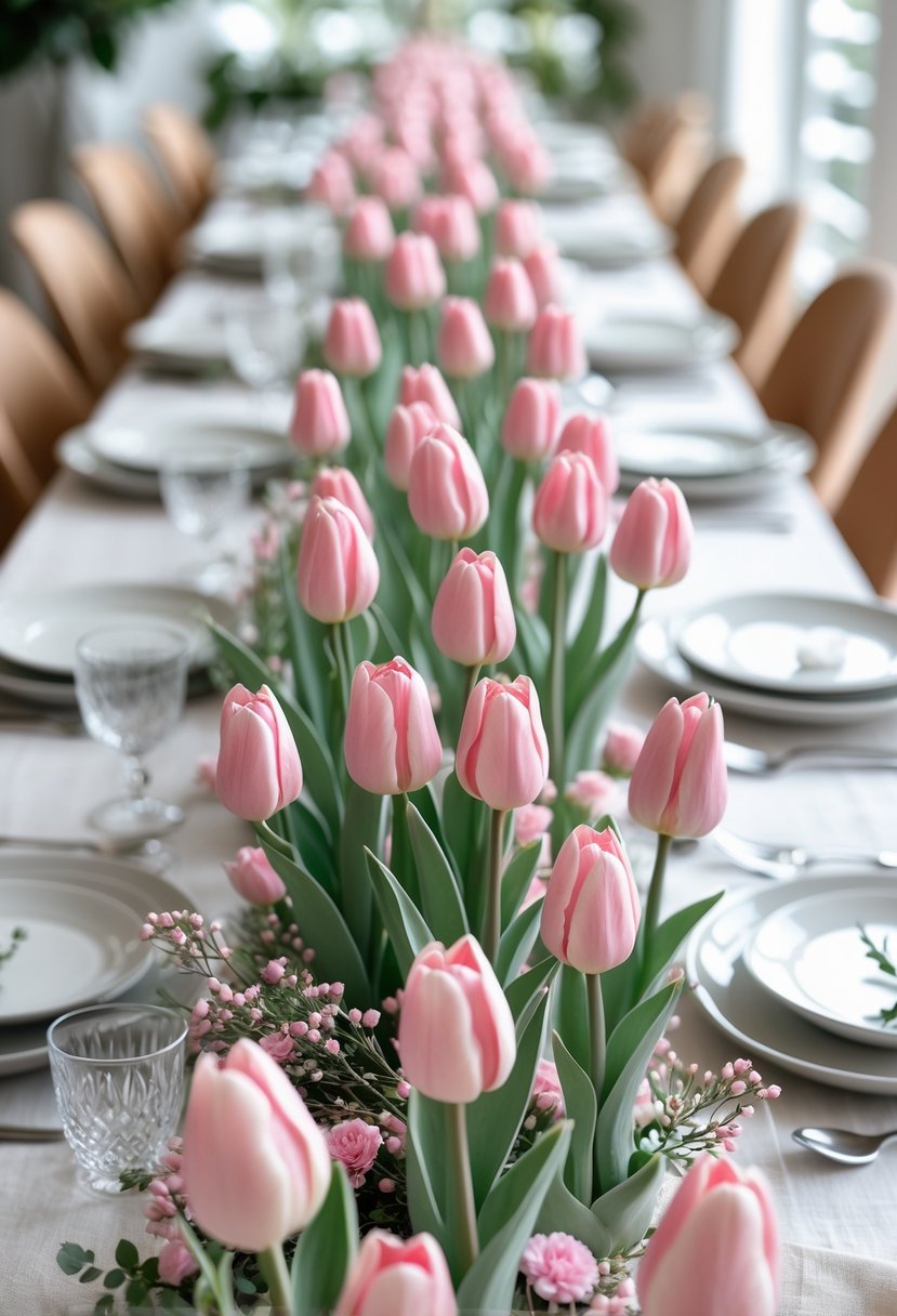 33 Pink Floral Tablescape Ideas: Fresh, Romantic, Airy Decor