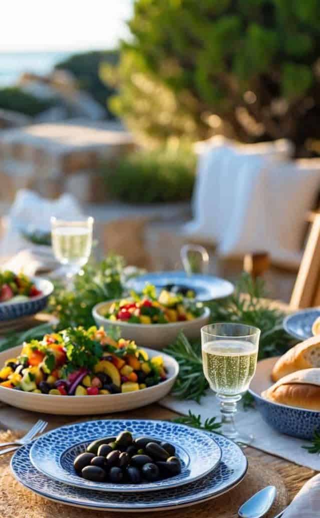 22 Mediterranean Tablescape Ideas for Sunny Gatherings