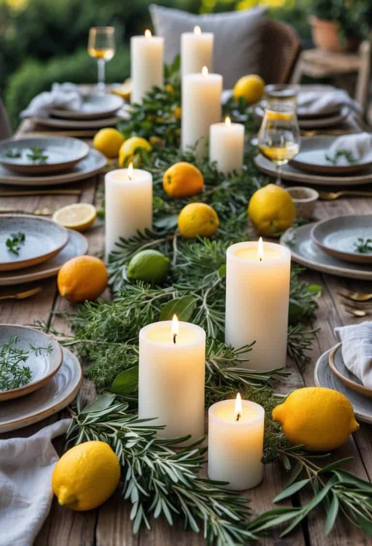 36 Mediterranean Tablescape Ideas for Sunny Gatherings