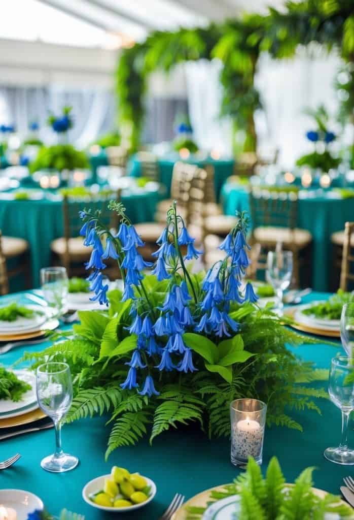30 Green and Blue Tablescape Ideas for Cool, Refreshing Dining
