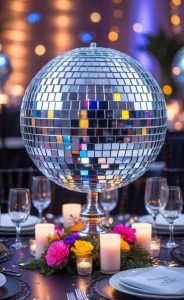 30 Disco Tablescape Ideas To Light Up Your Next Party