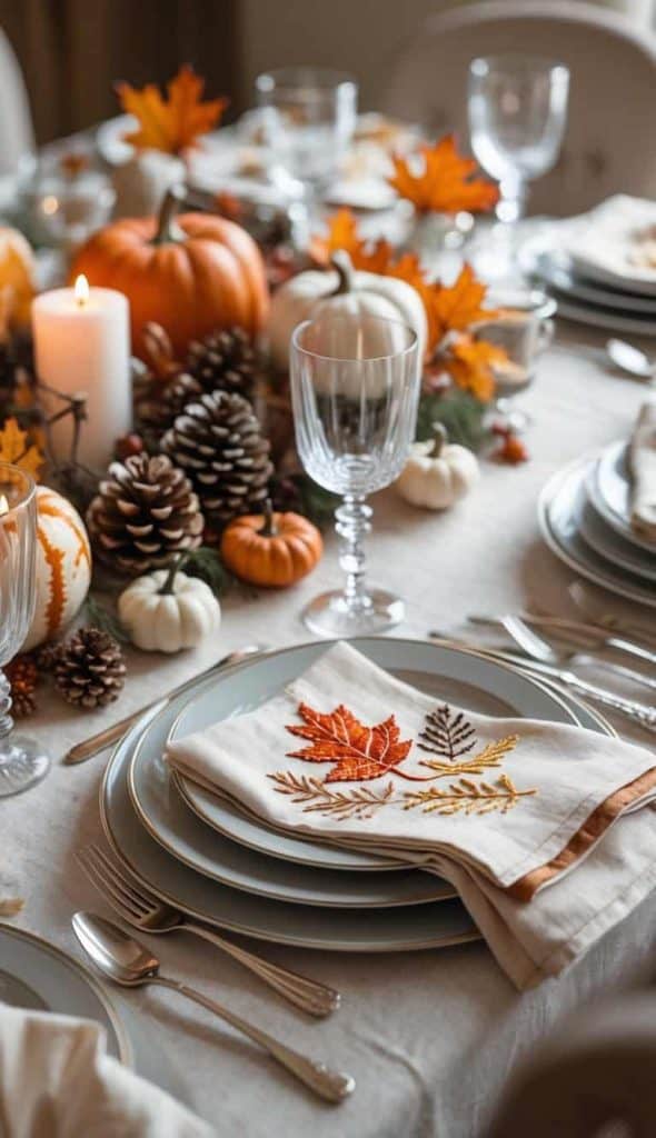 38 Fall Dinner Party Tablescape Ideas To Inspire Your Gatherings