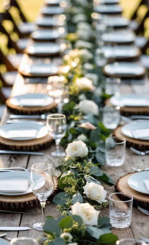 29 Farm Table Wedding Tablescape Ideas for Rustic Elegance