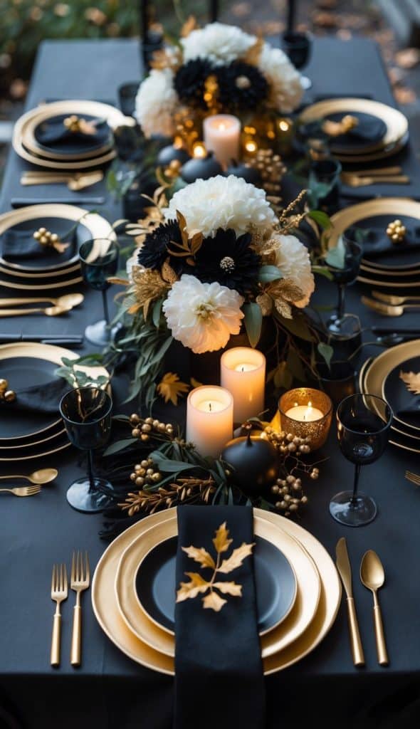 29 Black Tablescape Ideas for Stunning, Elegant Events