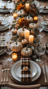 27 Plaid Tablescape Ideas for Cozy, Nostalgic Gatherings