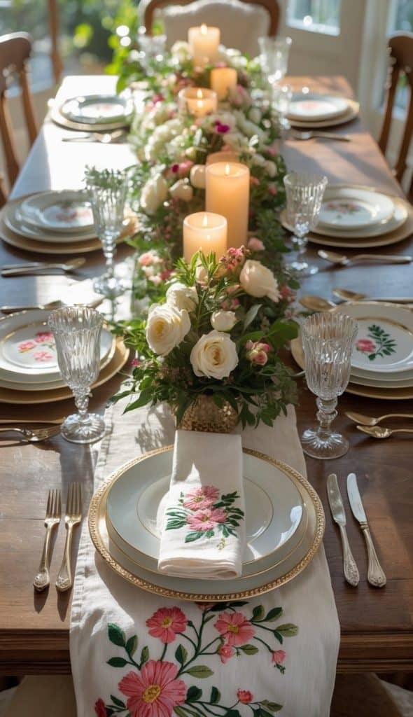 34 Vintage Tablescape Ideas for Cozy, Nostalgic Meals