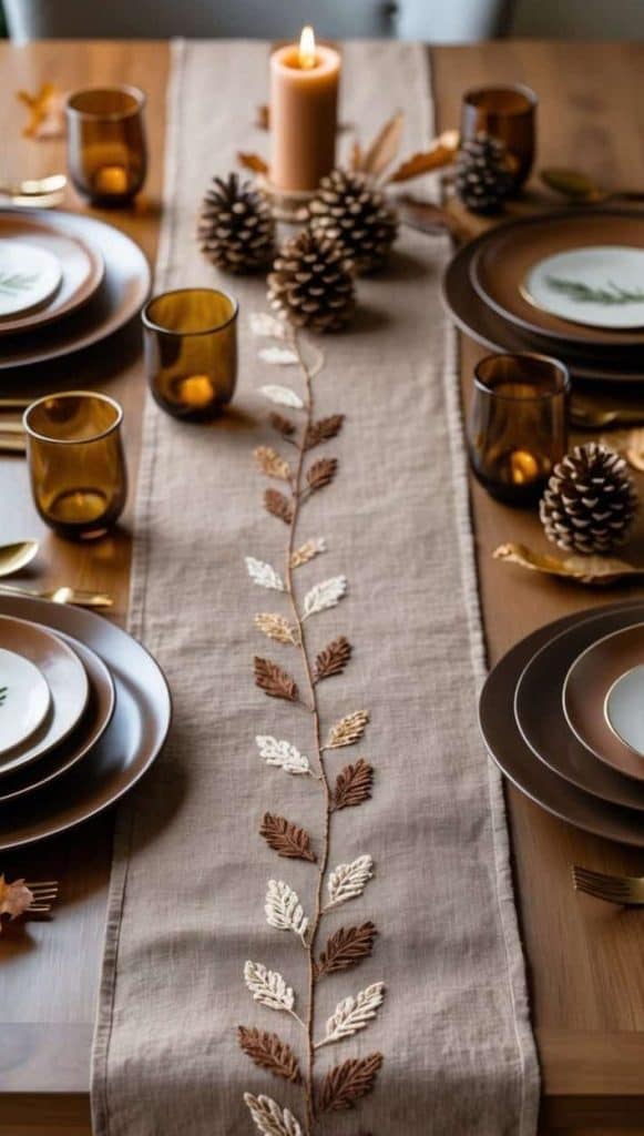 33 Brown Tablescape Ideas for Cozy and Inviting Meals