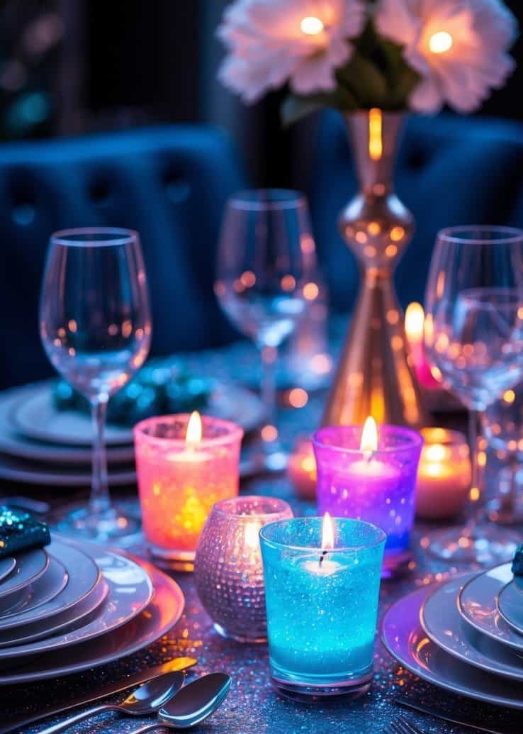 30 Disco Tablescape Ideas To Light Up Your Next Party