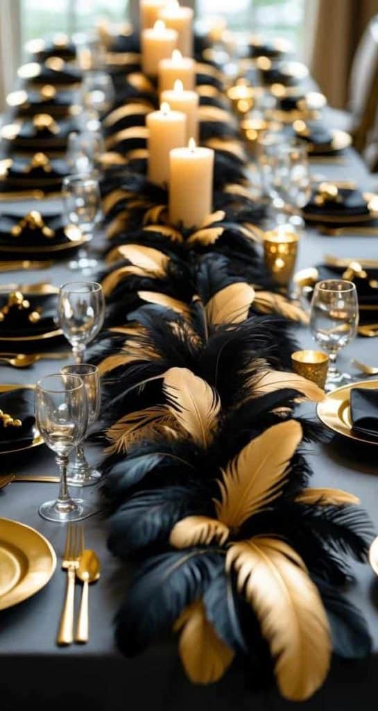 18 Black and Gold Tablescape Ideas for Stunning Celebrations