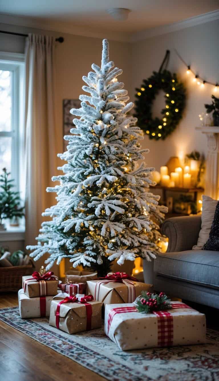 How To Flock an Artificial Tree: Step-by-Step for a Snowy Look