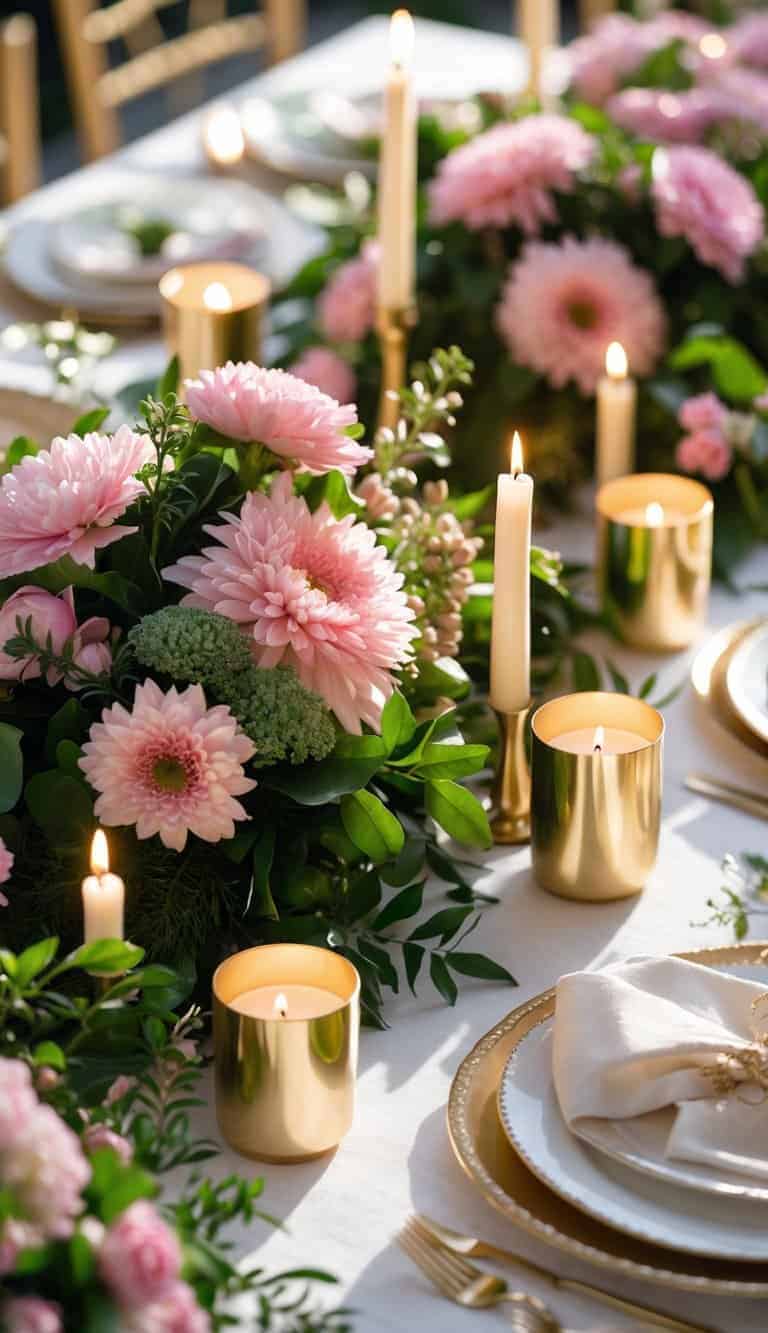 43 Green and Pink Tablescape Ideas: Fresh, Seasonal Styling