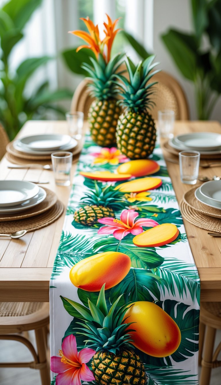 34 Tropical Tablescape Ideas: Island-Inspired Entertaining