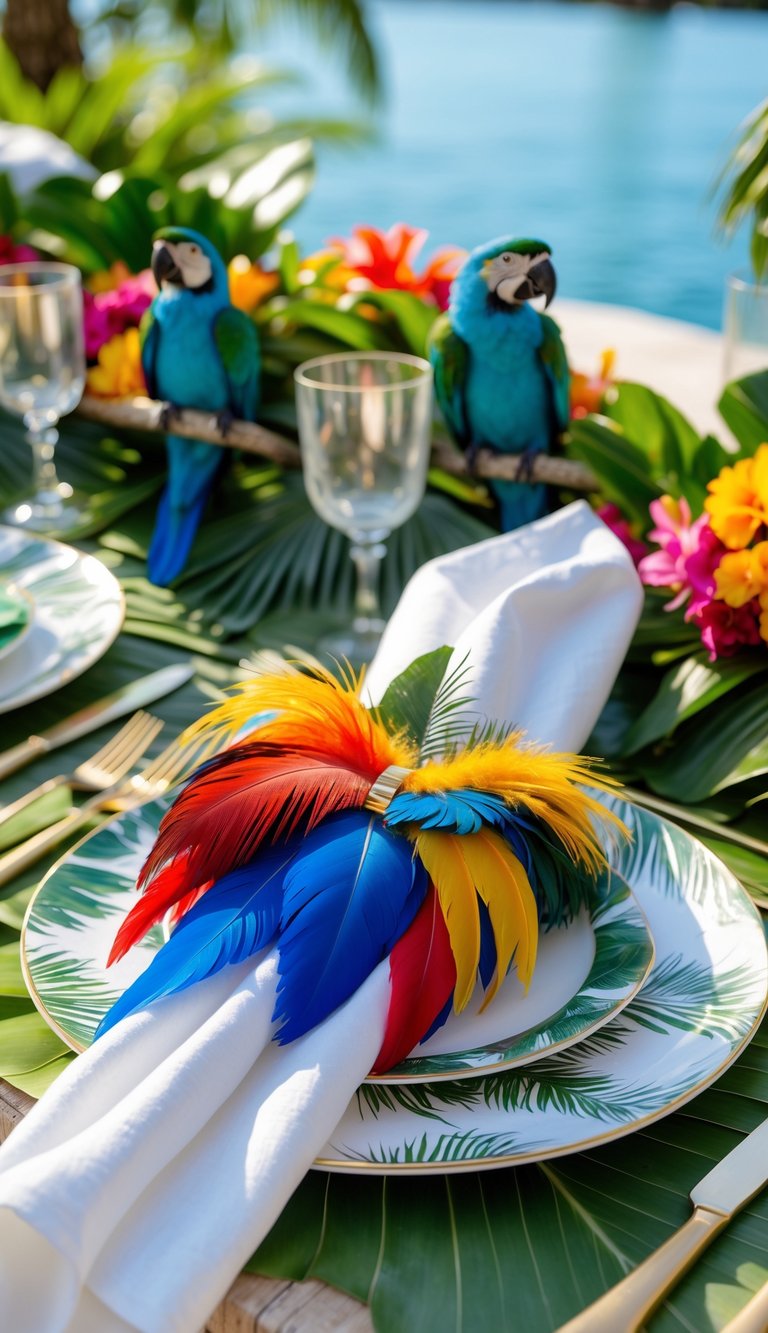 34 Tropical Tablescape Ideas: Island-Inspired Entertaining